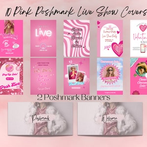 Poshmark Show Cover Images Pink Show Covers Poshmark Banner Images ...