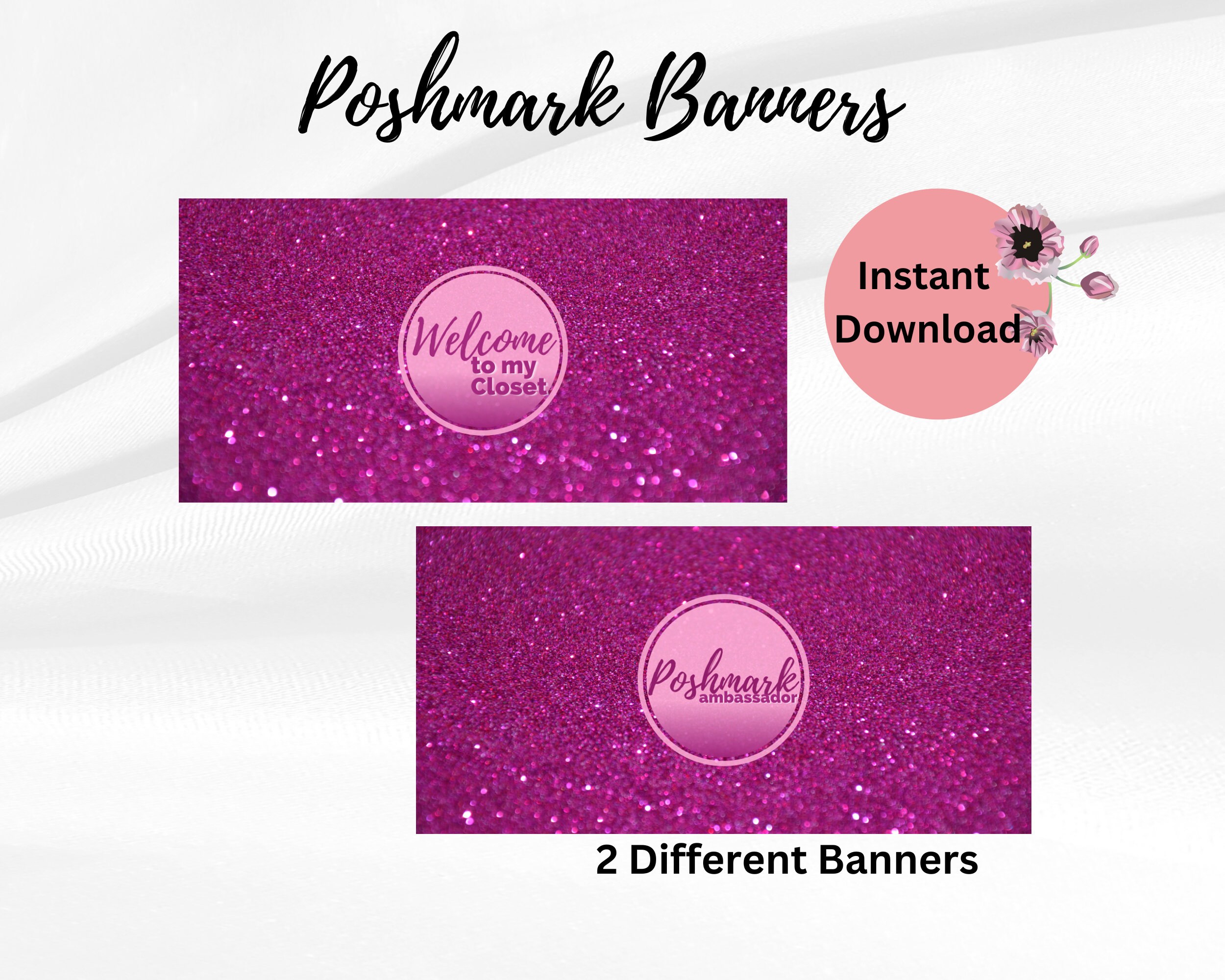 Poshmark Banner Poshmark Sign Poshmark Header Poshmark Seller - Etsy