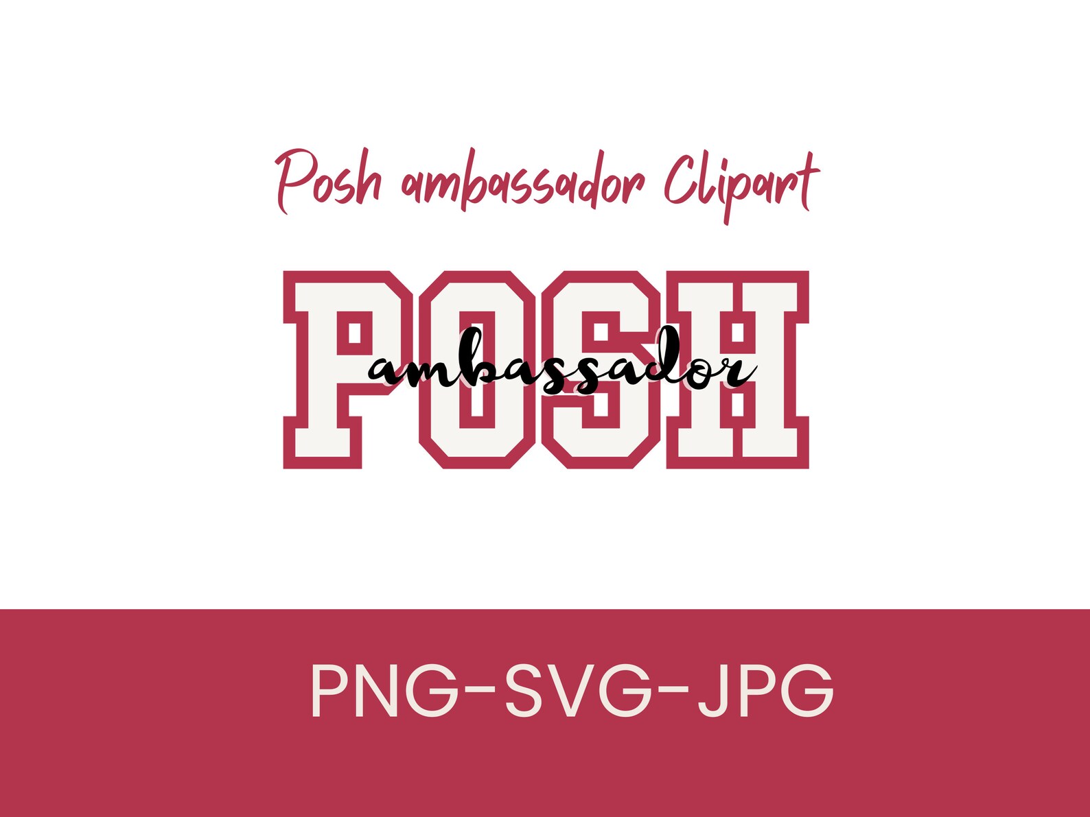 Posh Ambassador Clipart PNG Poshmark Craft SVG Clipart Poshmark Image ...