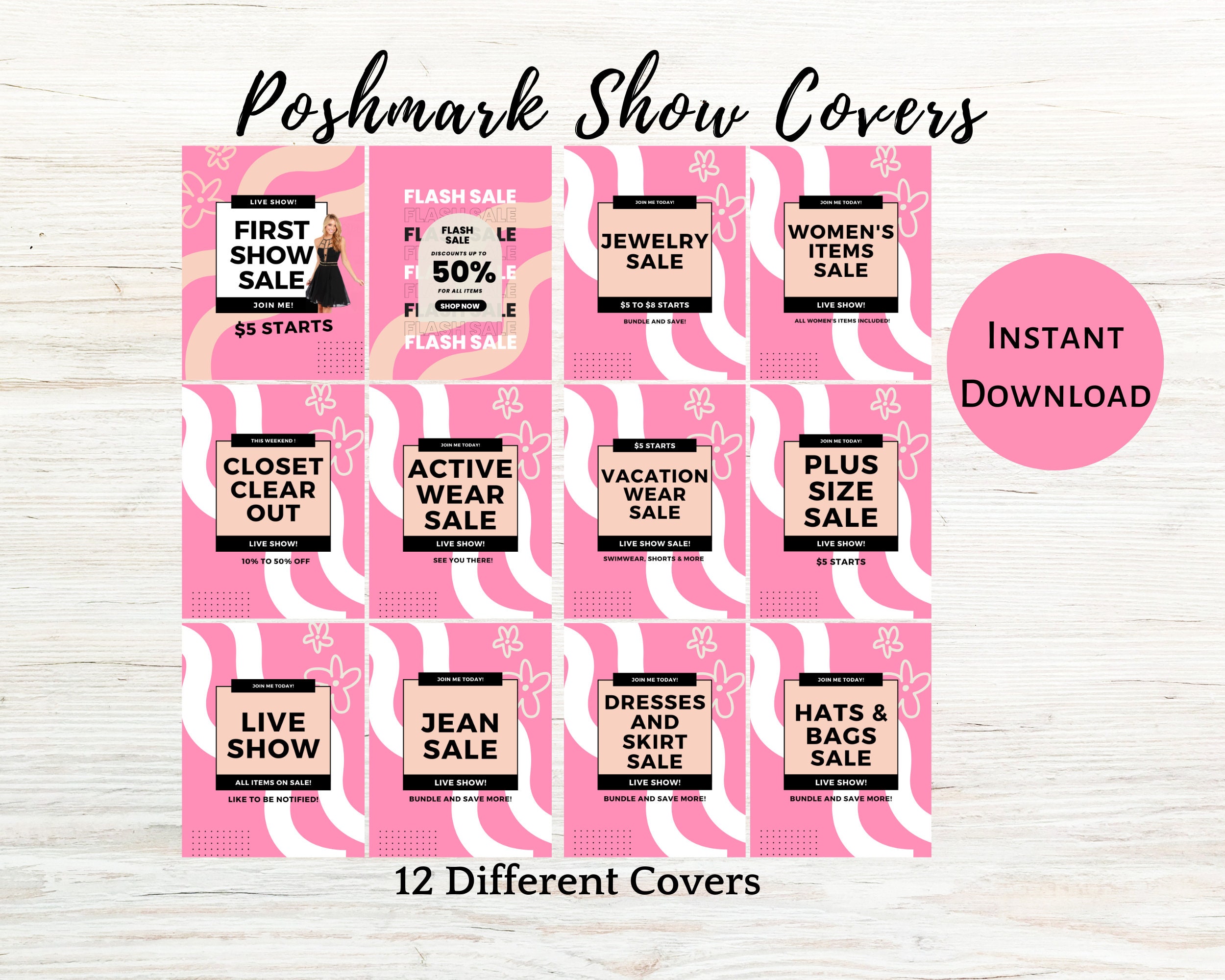 Poshmark Show Cover Images Posh Show Covers Poshmark Live Show Images ...
