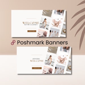 Poshmark Banner Sign Fashion Boho Posh Header Poshmark Seller Banner ...