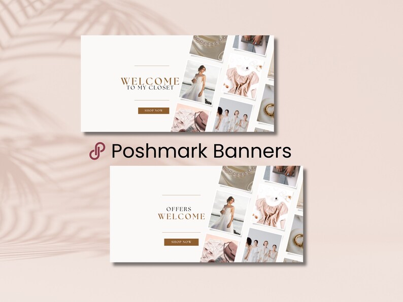 Poshmark Banner Sign Fashion Boho Posh Header Poshmark Seller Banner ...