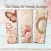 Pink Shabby Chic Vintage Printable Bookmark Gift for Book Lover Vintage ...
