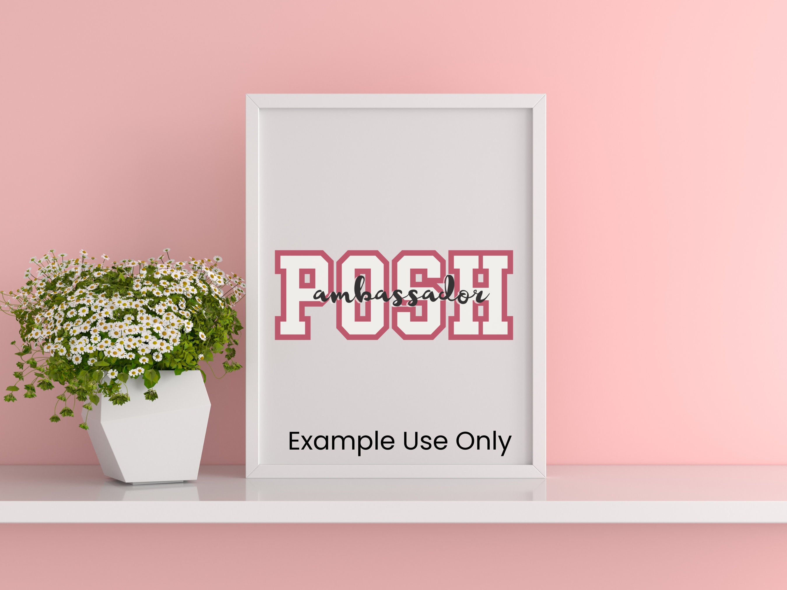 Posh Ambassador Clipart PNG Poshmark Craft SVG Clipart Poshmark Image ...