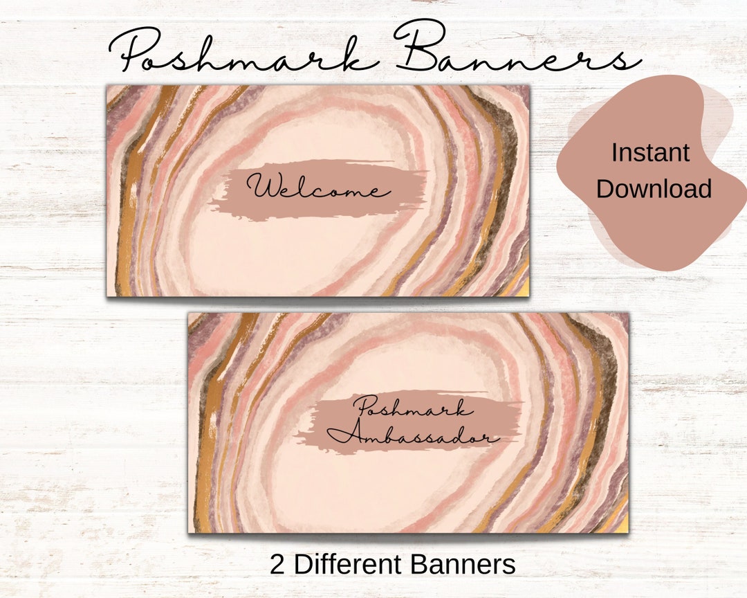 Poshmark Banner Poshmark Sign Poshmark Header Poshmark Seller Closet ...