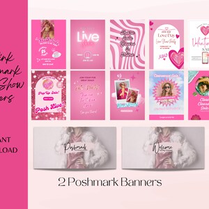 Poshmark Show Cover Images Pink Show Covers Poshmark Banner Images ...