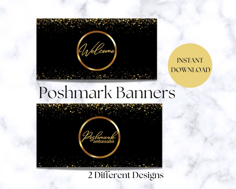 Poshmark Banner Sign Poshmark Header Poshmark Seller Closet Banner ...