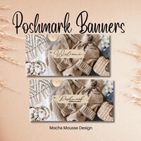 Poshmark Banner, Digital Download, Welcome to My Closet, Poshmark ...