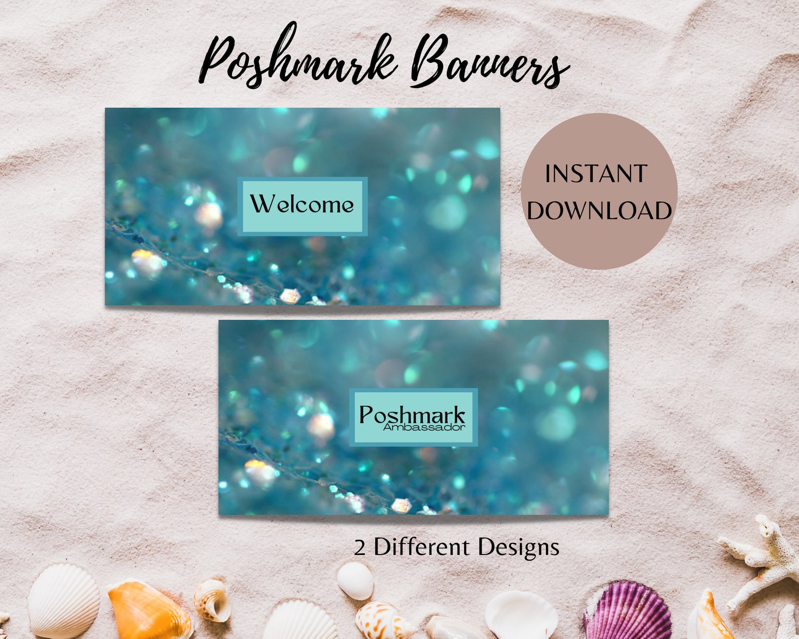 Poshmark Banner Sign Poshmark Header Poshmark Seller Closet - Etsy