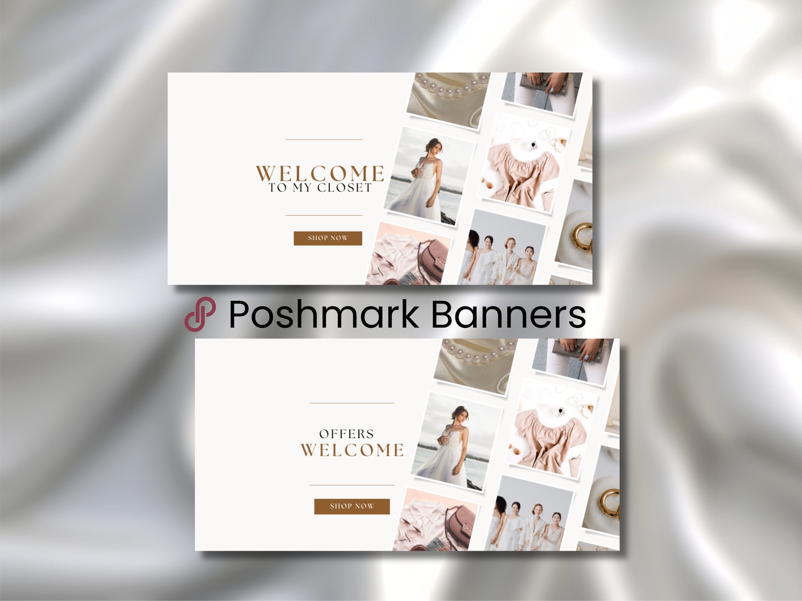 Poshmark Banner Sign Fashion Boho Posh Header Poshmark Seller Banner ...