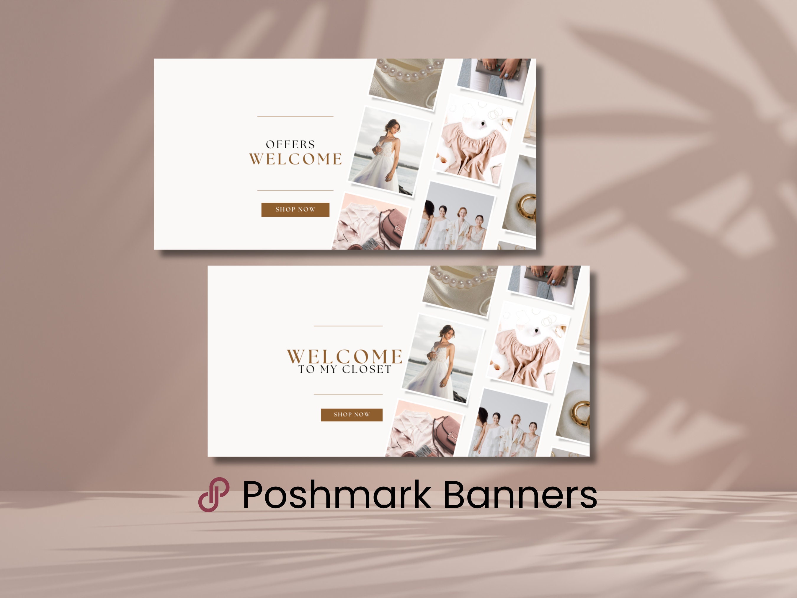Poshmark Banner Sign Fashion Boho Posh Header Poshmark Seller Banner ...