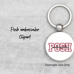Posh Ambassador Clipart PNG Poshmark Craft SVG Clipart Poshmark Image ...