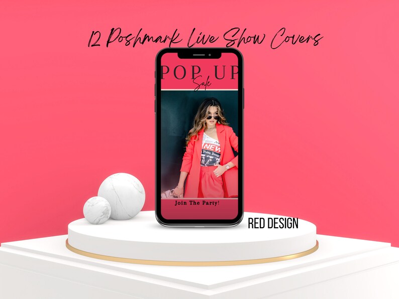 Poshmark Show Cover Images Red Posh Show Covers Poshmark Live Show ...