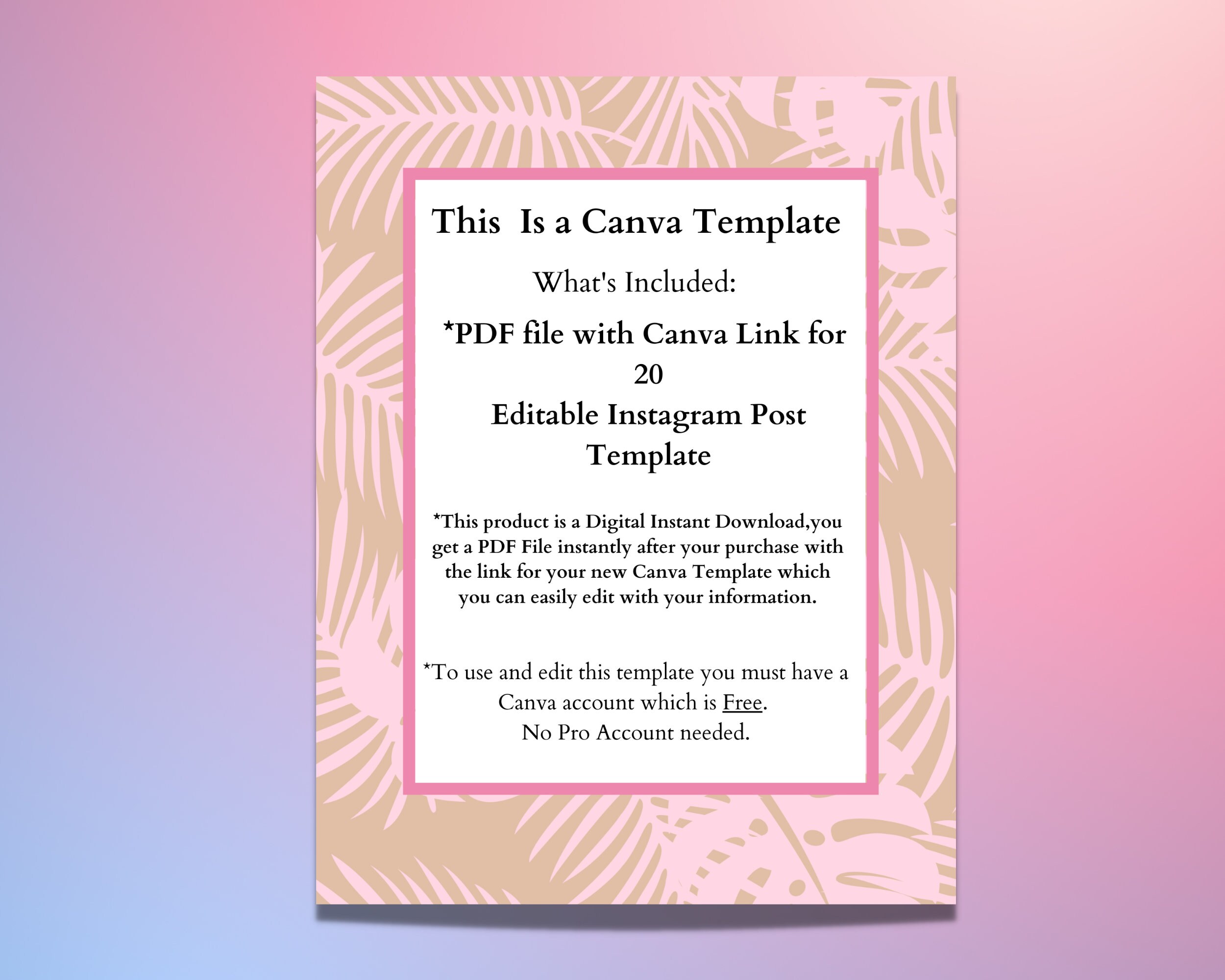 20 Poshmark Seller Instagram Post Templates Editable Canva Template ...
