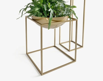 Modern Metal Steel Plant Box Flower Box Plant Rack Tall Plant Holder ...