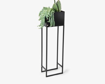 Modern Metal Steel Plant Box Flower Box Plant Rack Tall Plant Holder ...