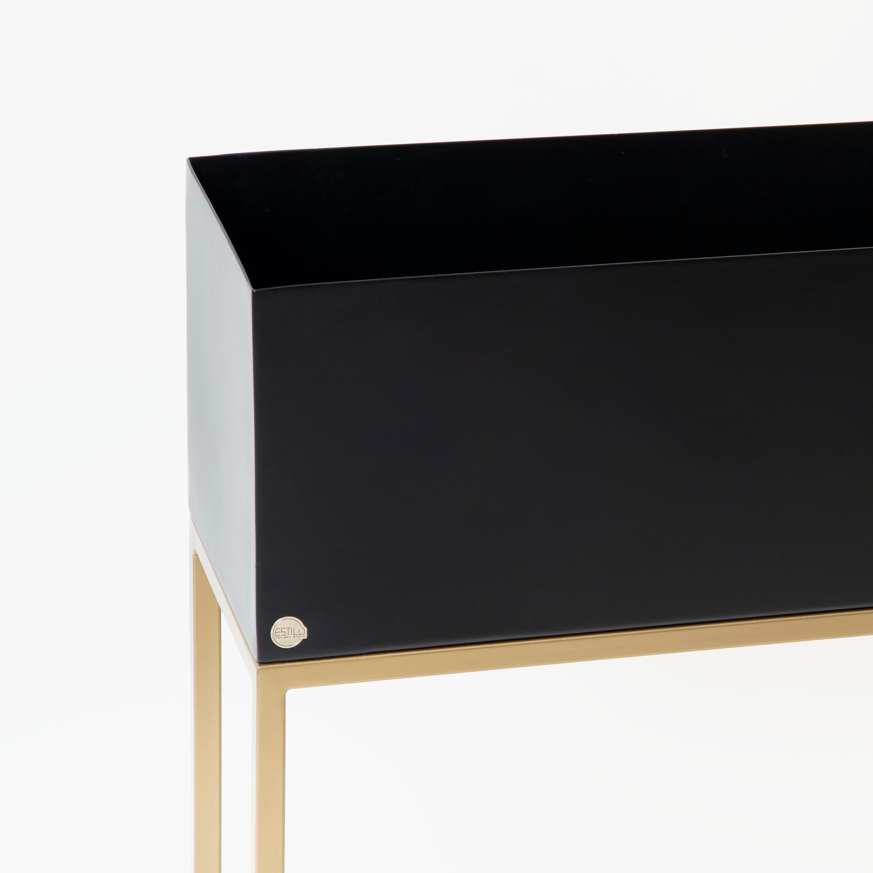 Modern Metal Steel Plant Box Flower Box Plant Rack Tall Plant Holder ...