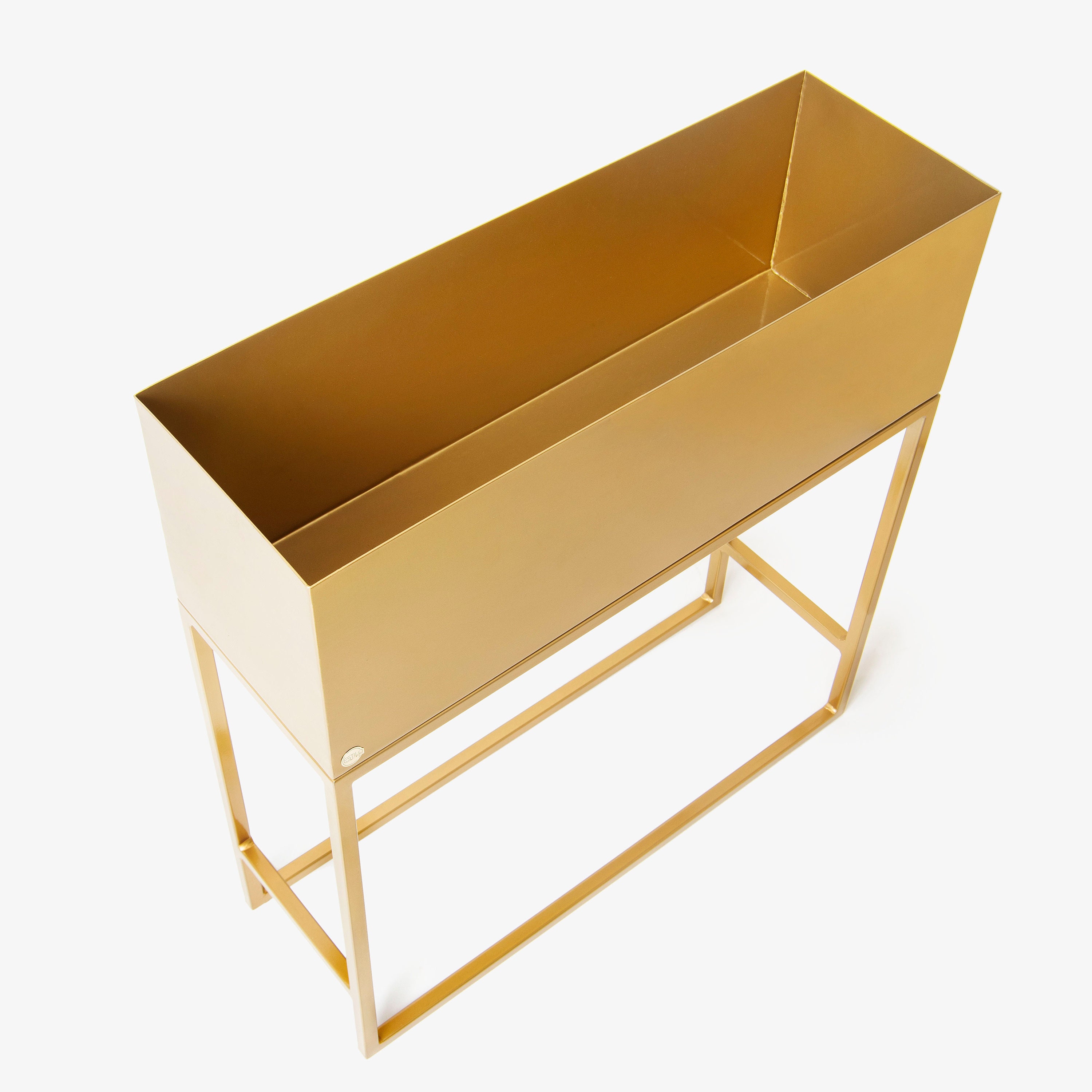 Modern Metal Steel Plant Box Flower Box Plant Rack Tall Plant Holder ...