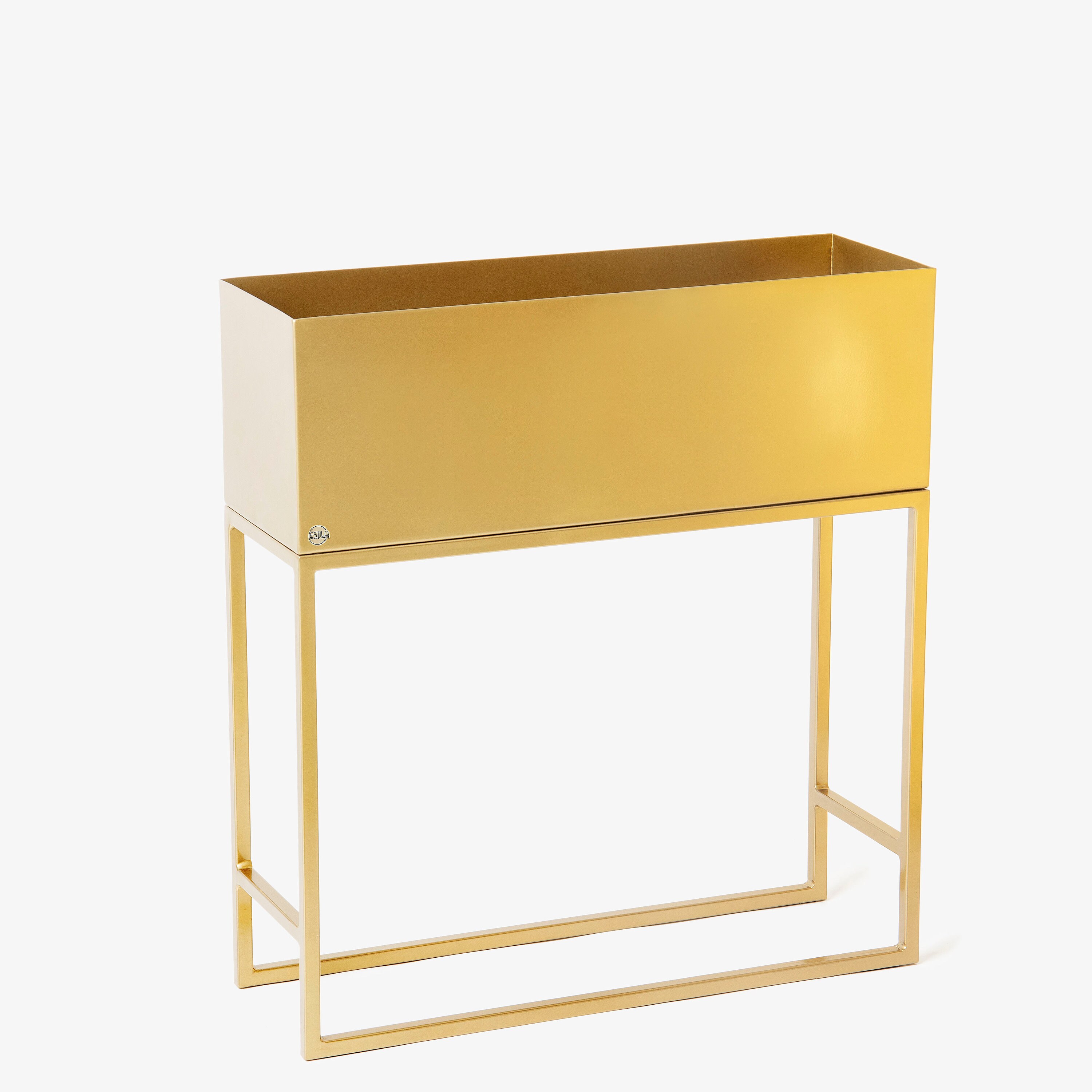 Modern Metal Steel Plant Box Flower Box Plant Rack Tall Plant Holder ...