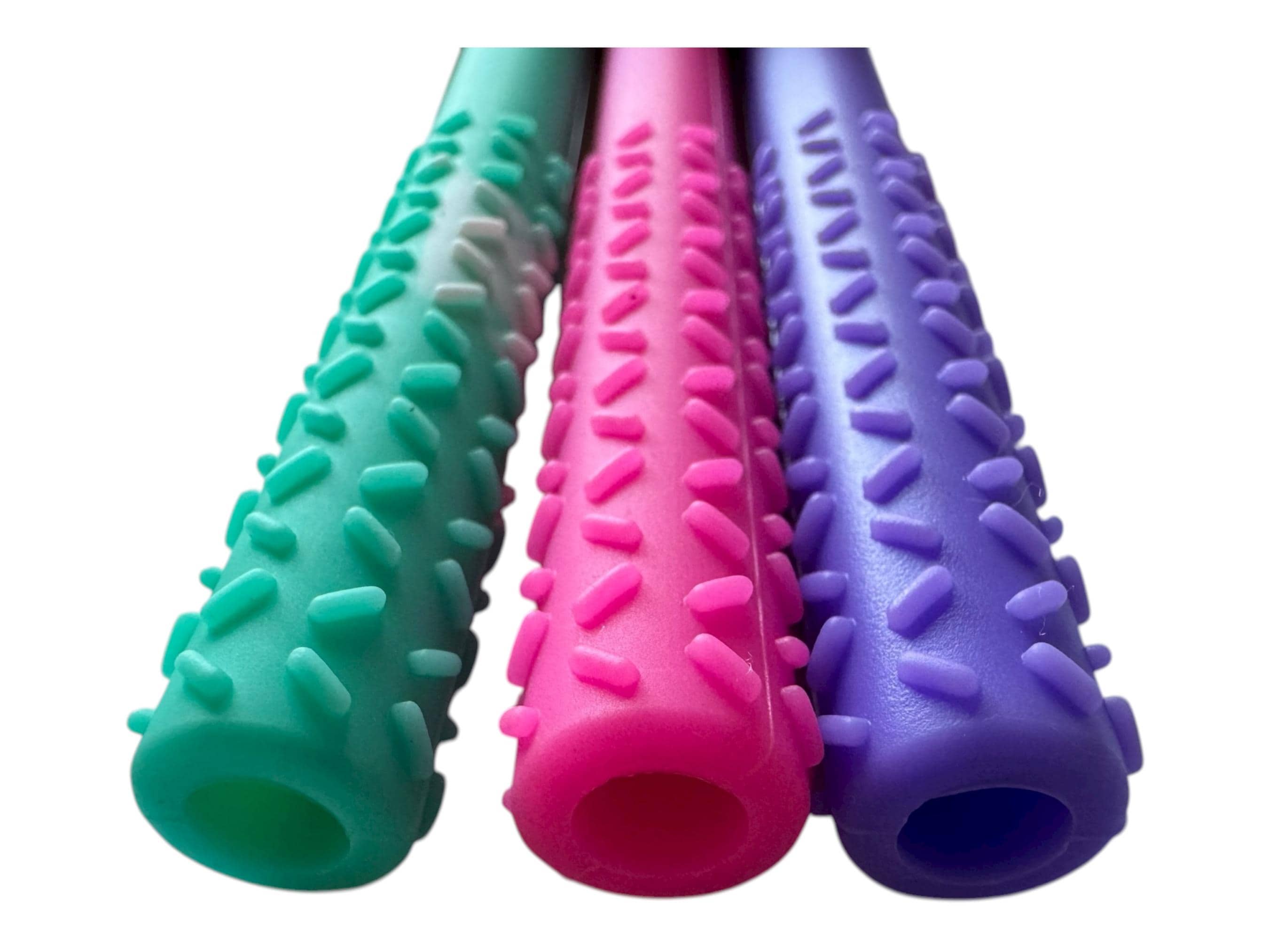 Textured Tube Chew: Sensory Fidget Toy for Autism, ADHD - Etsy