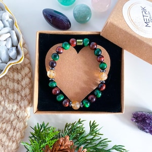 Money and Wealth, Prosperity and Abundance Bracelet, Citrine Bracelet ...