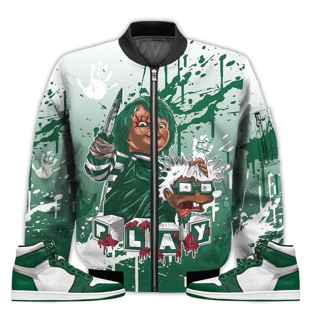 Shirt To Match Jordan 1 Retro High Gorge Green - Chucky Chuckie Kills ...