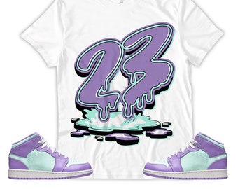 Purple Jordan Shirt - Etsy