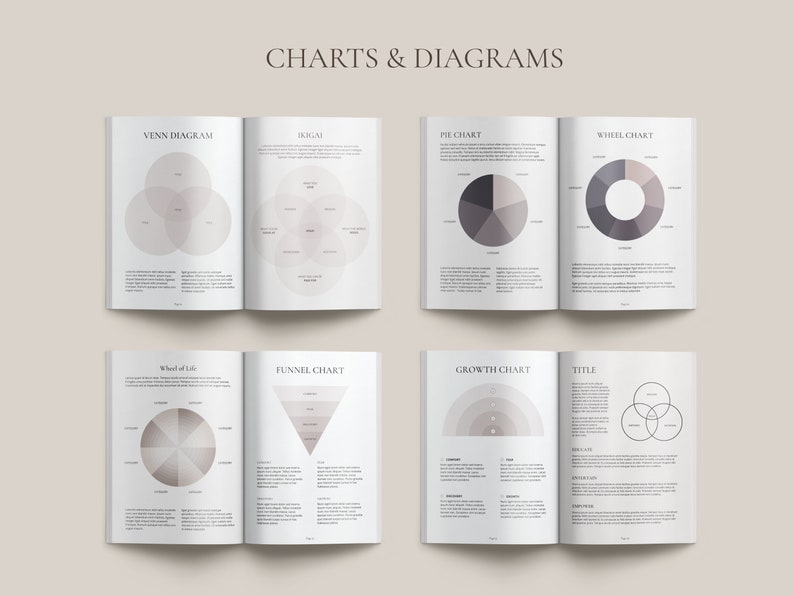 120 Page Ebook Template Canva. Workbook Template. Lead Magnet - Etsy