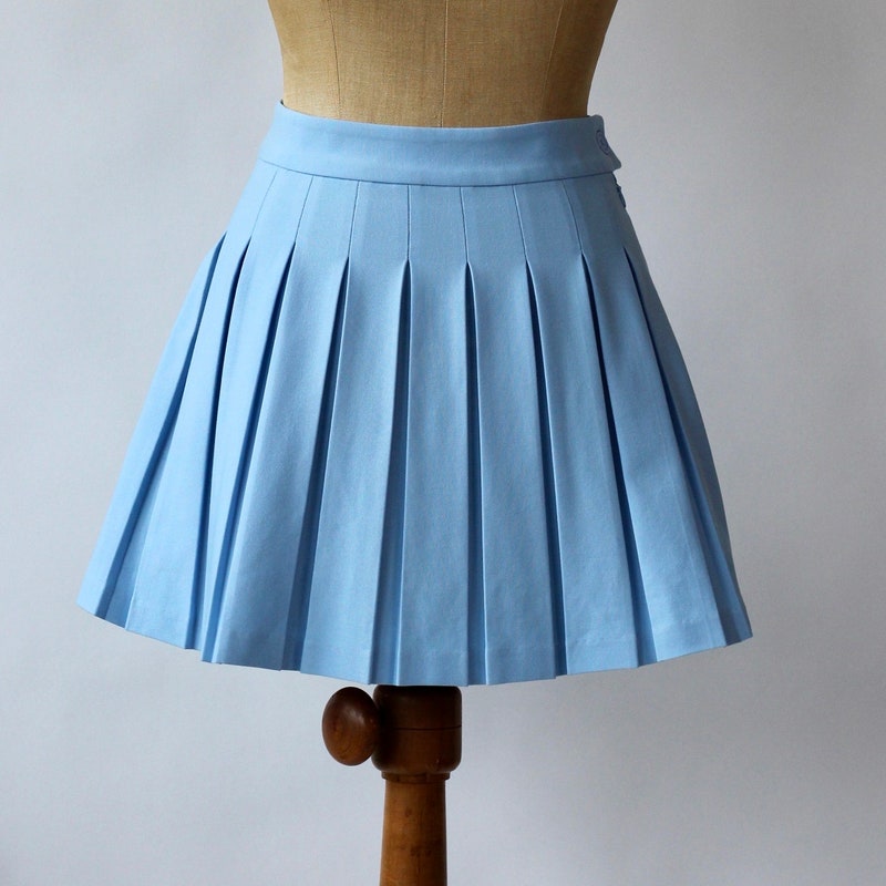 Light Blue Skirt - Etsy