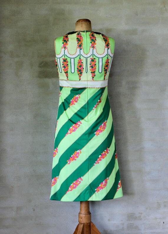 1970s Vintage Green Mod Dress // Exclusive Original H… - Gem