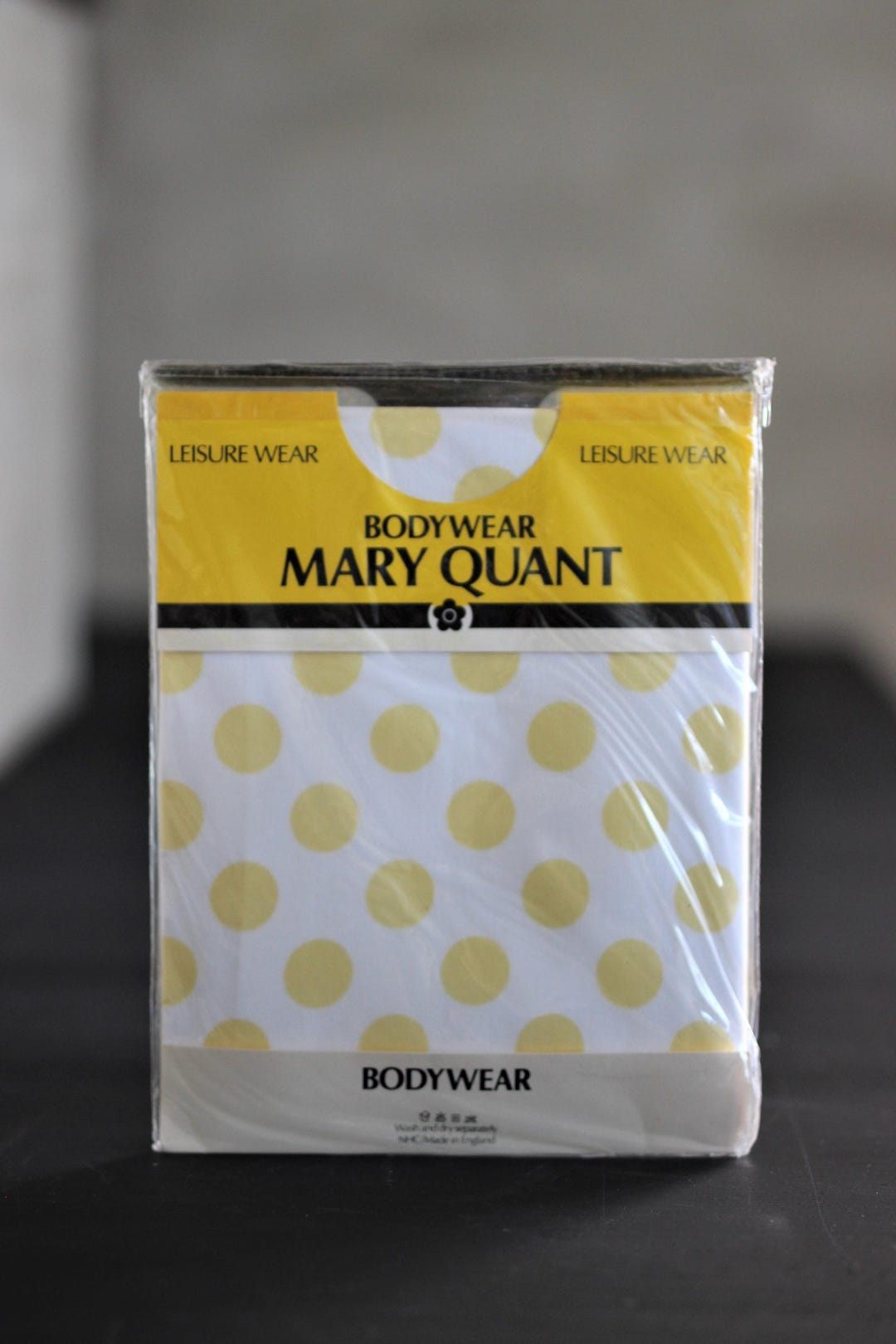 1980s Vintage Mary Quant White With Yellow Polka Dots Bodysuit//deadstock//size XS-M - Etsy