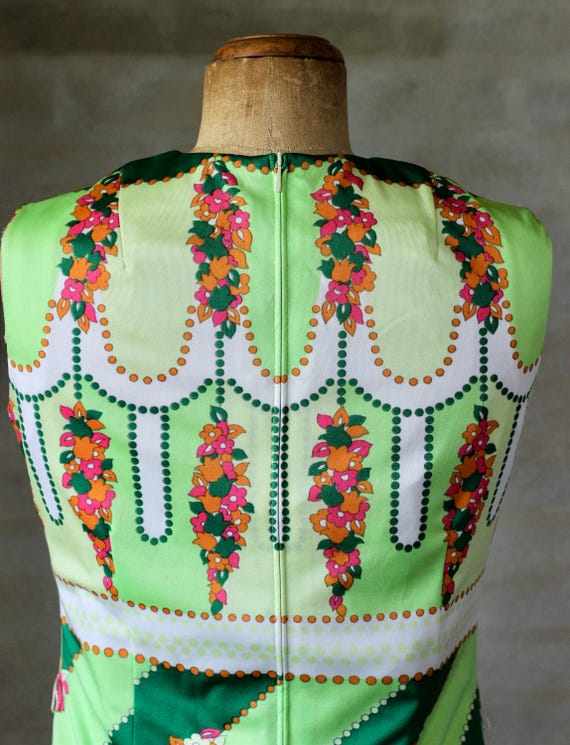1970s Vintage Green Mod Dress // Exclusive Original H… - Gem