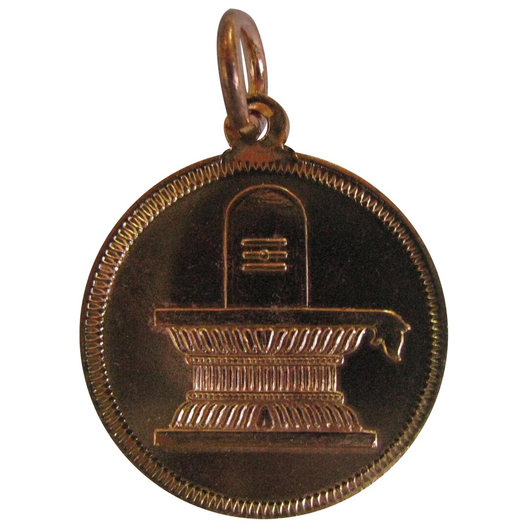 Shivling Copper Pendant Lingam Kavach Shiva Lingam Locket for Men and ...