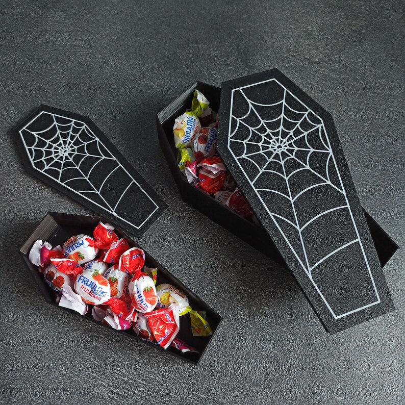 Halloween Coffin Box, Candy Box - Etsy