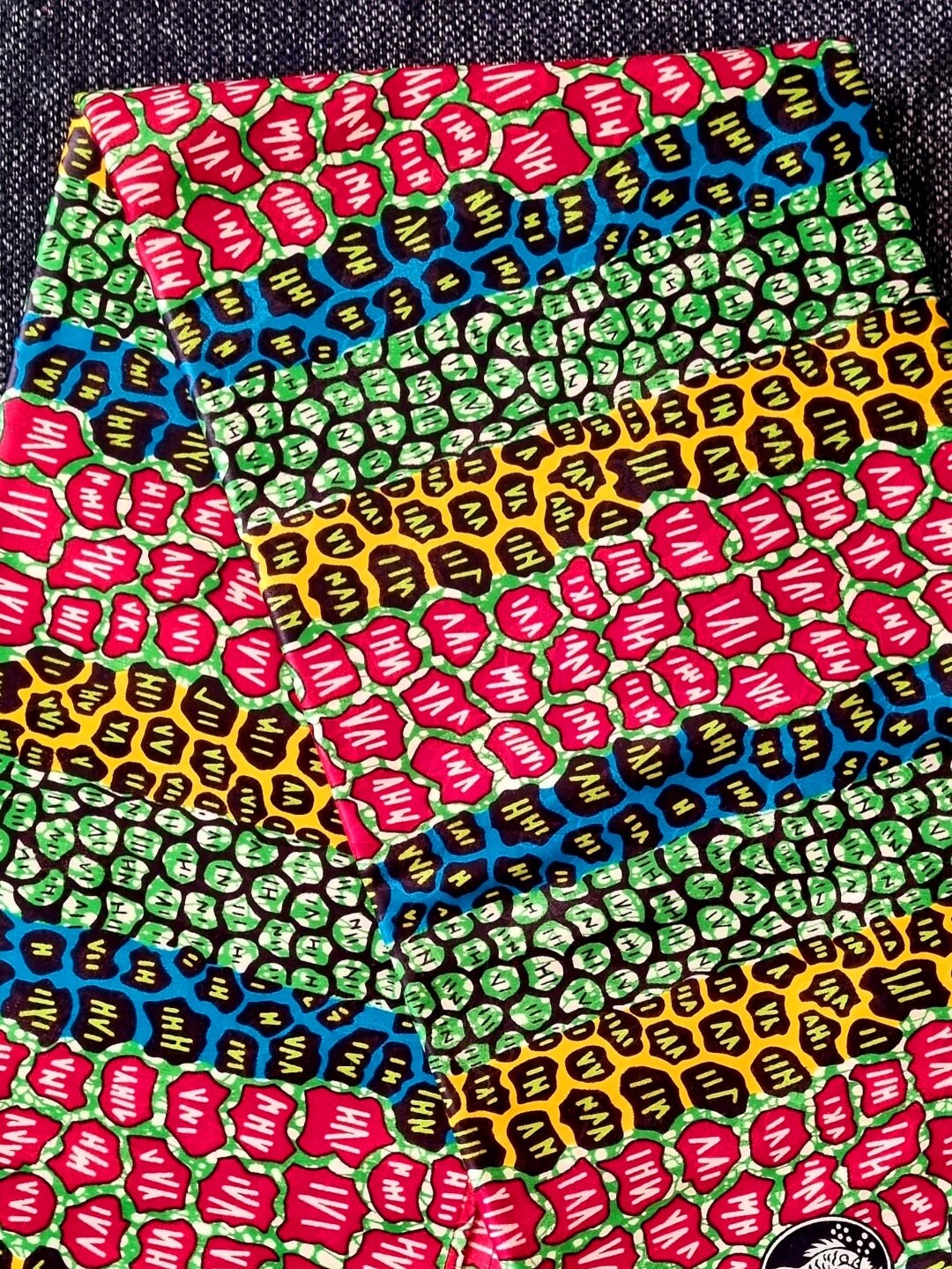 Floral African Print Fabric, 100% Cotton Ankara Kitenge, Sold by the ...