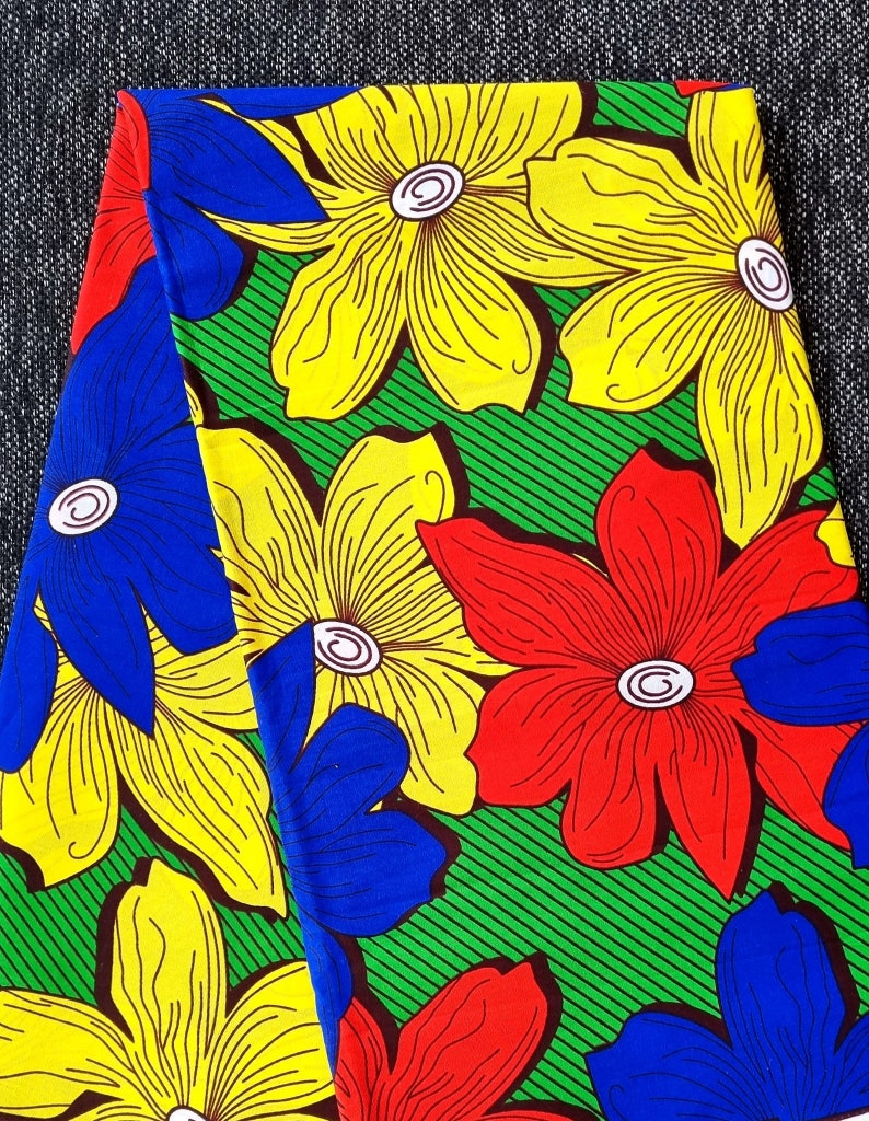 Dressmaking Fabrics/ African Fabrics 100% Cotton/ Assorted African ...