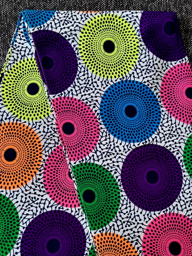 Dressmaking Fabrics/ African Fabrics 100% Cotton/ Assorted African ...