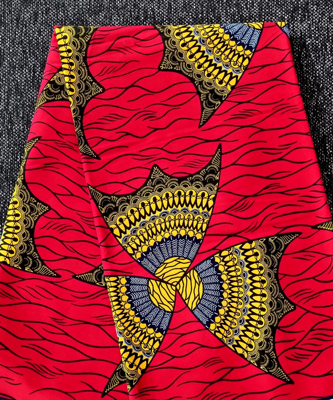 Dressmaking Fabrics/ African Fabrics 100% Cotton/ Assorted African ...