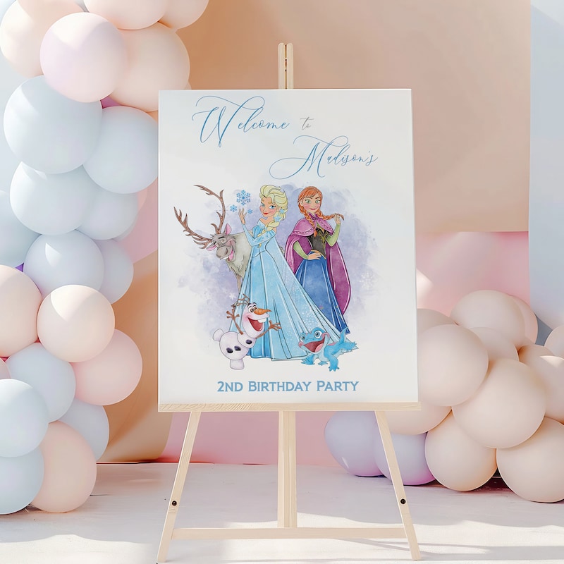Frozen Party Decor - Etsy