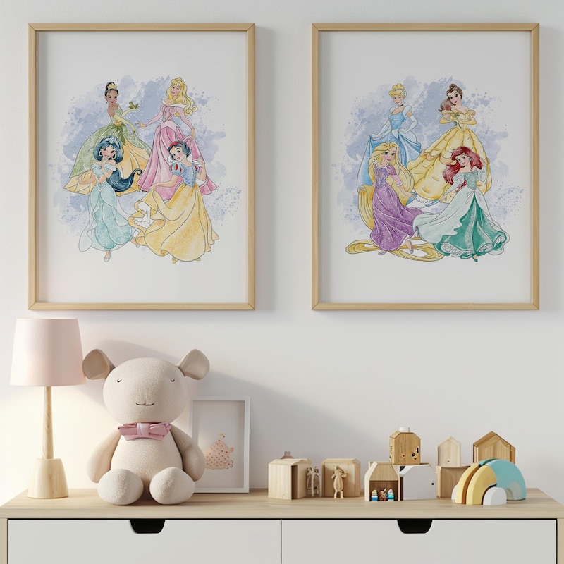 Princess Wall Art - Etsy