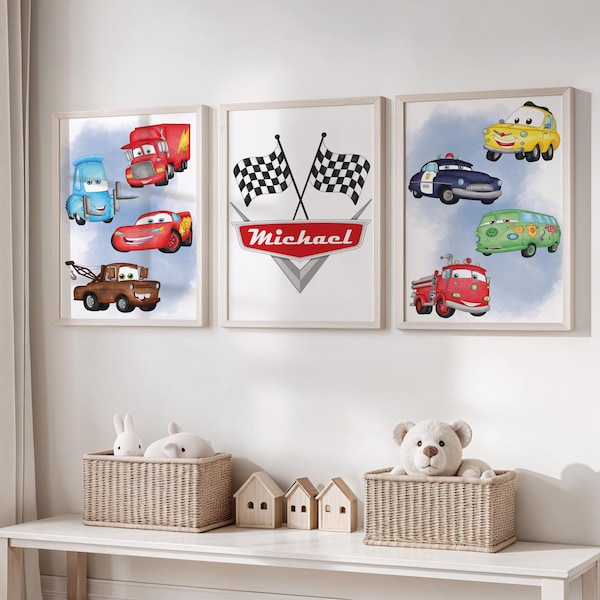 Car Theme Nursery - Etsy