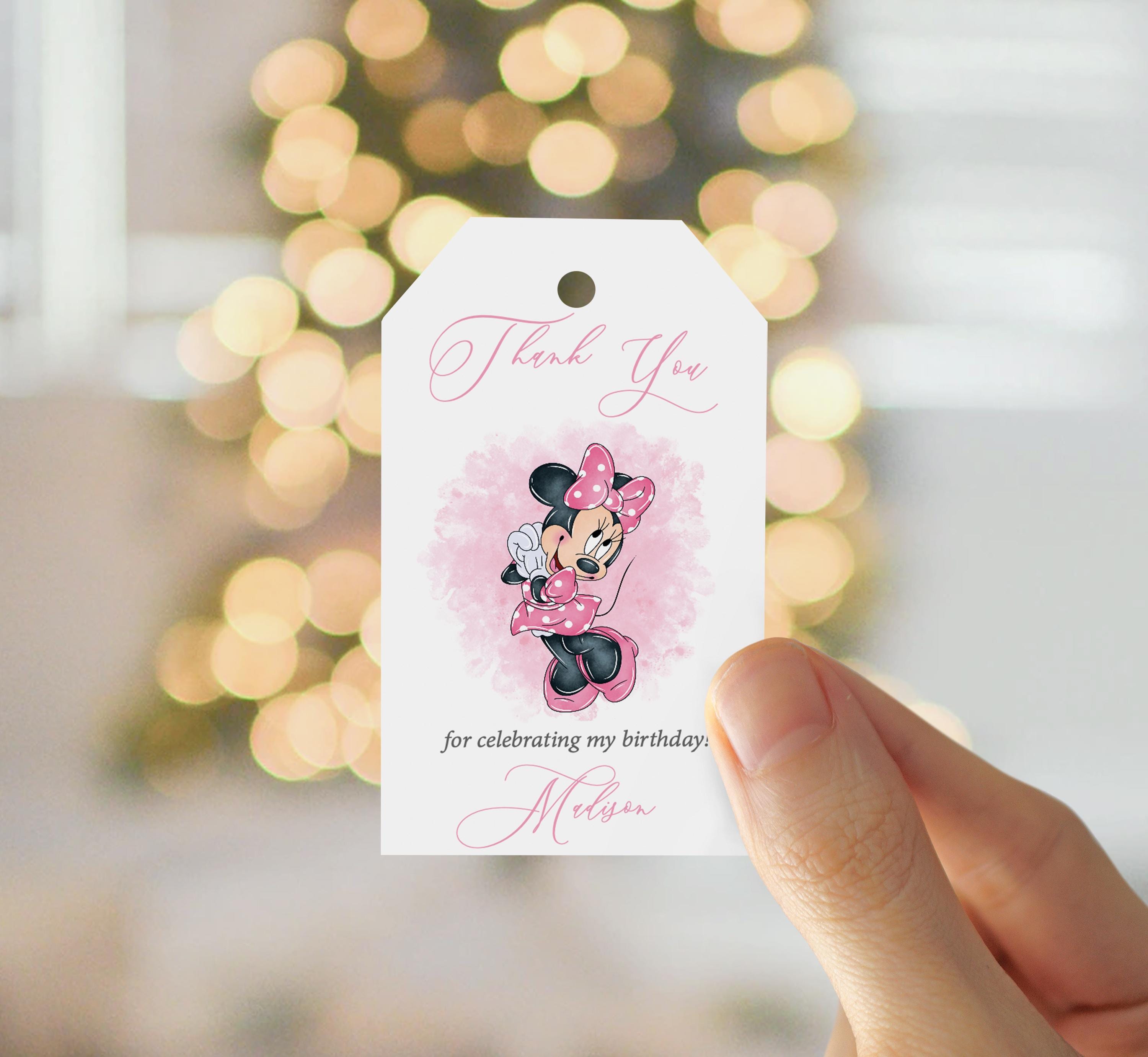 Minnie Mouse Thank You Frames
