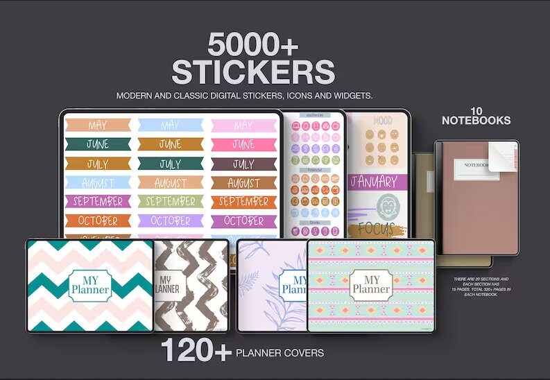 Digital Planner Goodnotes Planner Ipad Planner Notability - Etsy