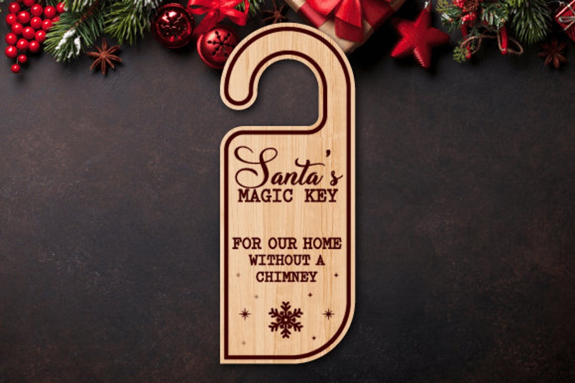 Santa Magic Key Svg, Santa Key Svg, Santa Svg, Christmas Svg ,santa ...