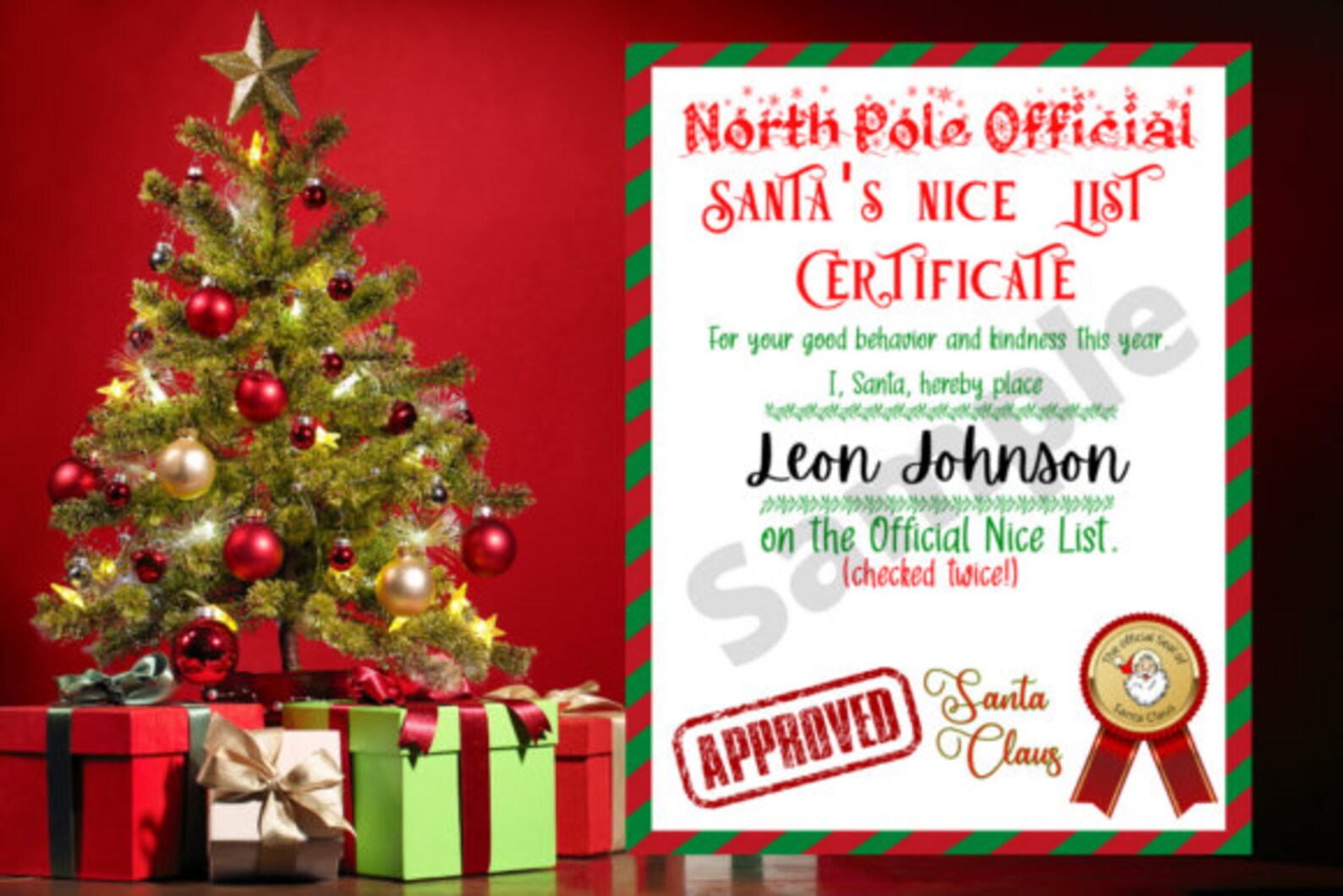 Printable Editable Santa Letter , Santa Letter Bundle Set for Kids ...