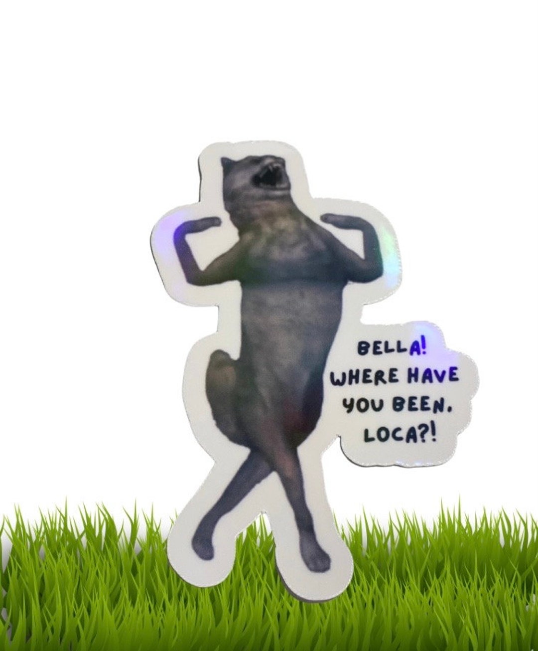 Twilight Dancing Wolf Meme Vinyl Stickers - Etsy