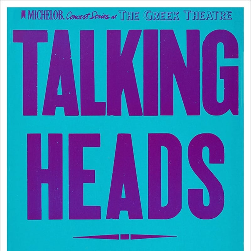 Talking Heads Poster - Etsy