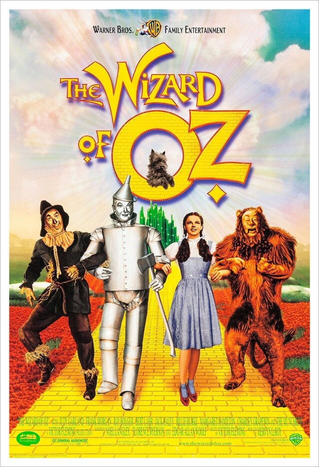 The Wizard of Oz - Movie Poster Print - Redplanetgraphics - Etsy