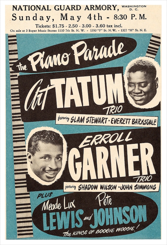Modern Jazz Concert Posters