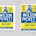 Wilson Pickett - Concert Poster Print - Redplanetgraphics - Etsy